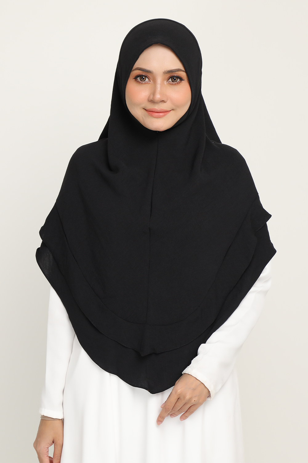 MaryamKhadijah | Inspirasi Tudung Labuh | All Collections Sarung Khimar Khimar Black Jam